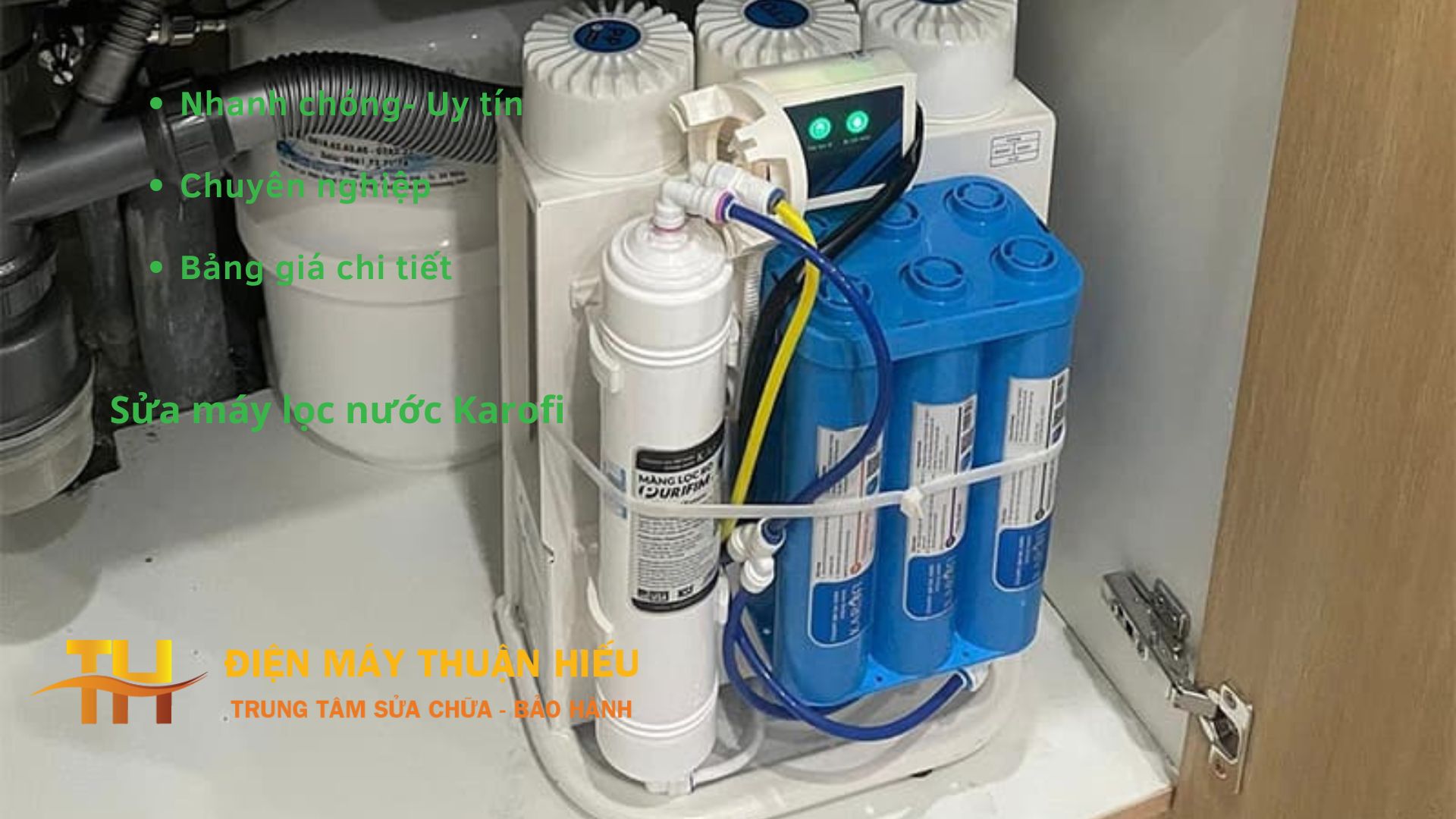 Cách Sửa Máy Lọc Nước Karofi - Điện Máy Thuận Hiếu | Điện Máy Thuận Hiếu